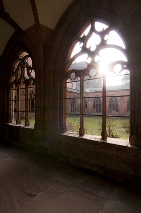 Gothic Windows Basler Muenster Cathedral Basel Editorial Stock Photo ...