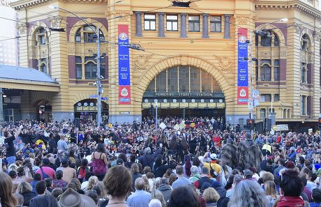 Aborigine Land Rights Demonstration Editorial Stock Photo - Stock Image ...