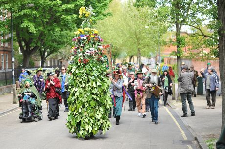 May Day festival, London, Britain - 01 May 2015 Stock Pictures ...
