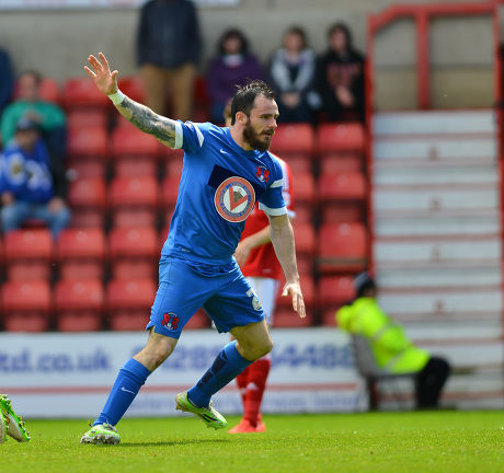 Leyton Orients Chris Dagnall Celebrates His Editorial Stock Photo ...