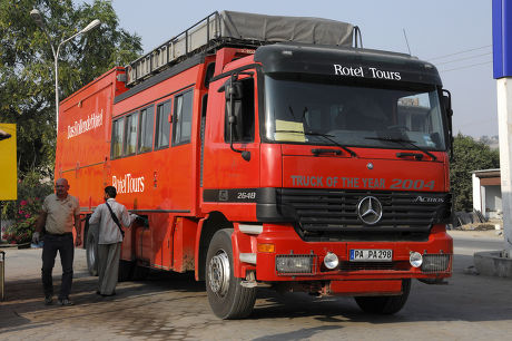 Rotel Bus Rolling Hotel 20 Seats Editorial Stock Photo - Stock Image ...