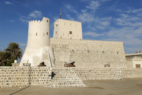 Historic Fort Kalba Near Fujairah Emirate Editorial Stock Photo - Stock ...
