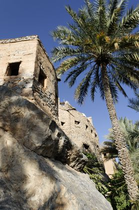 Historic Mountain Oasis Misfah Hajar Al Editorial Stock Photo - Stock ...