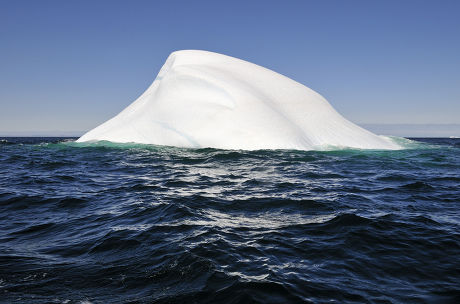 Iceberg Davis Strait Off Baffin Island Editorial Stock Photo - Stock ...