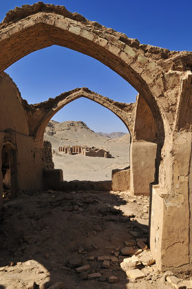 Ruins Ceremonial Buildings Tower Silence Zoroastrian Editorial Stock ...