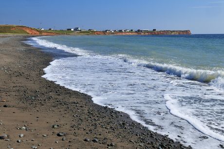 Beach On Ile Dentree Entry Island Editorial Stock Photo - Stock Image ...