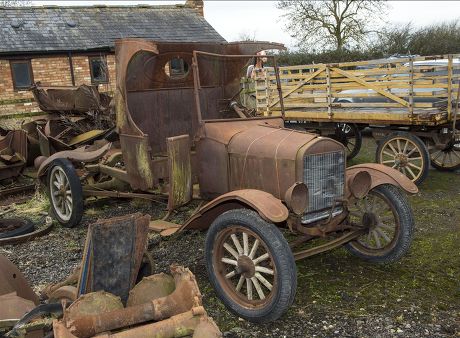 Model T Ford Car Awaiting Restoration Editorial Stock Photo - Stock ...