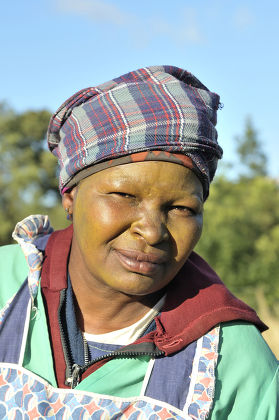 Portrait Farmer Catavillage Former Homeland Ciskei Editorial Stock ...