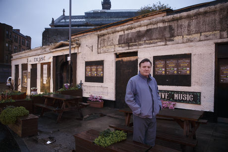 Alan Crossan owner of the Clutha Bar, Glasgow - 22 Nov 2014 Stock ...