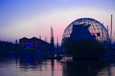 La Biosfera Waterfront Promenade Port Genova Editorial Stock Photo ...