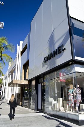 Chanel On Rodeo Drive Beverly Hills Editorial Stock Photo - Stock Image ...