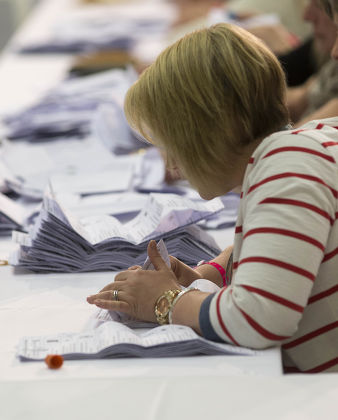 Counting Sports Centre Witney Constituency Editorial Stock Photo ...