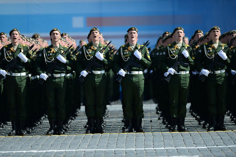 Ceremonial Unit Soldiers Take Part Military Editorial Stock Photo ...