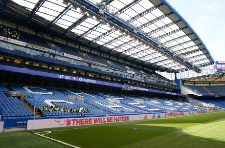 General View Inside Stamford Bridge Banners Editorial Stock Photo ...