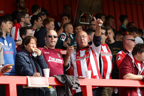 Stevenage Fans Editorial Stock Photo - Stock Image | Shutterstock