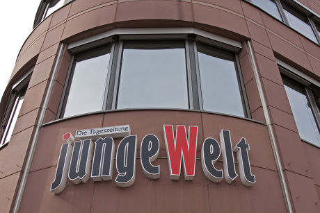 Editorial Office Daily Newspaper Junge Welt Editorial Stock Photo ...