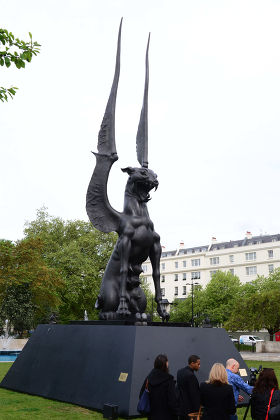 She Guardian Sculpture By Dashi Namdakov Editorial Stock Photo - Stock ...