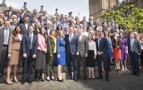 David Cameron All Conservative Mps Pose Editorial Stock Photo - Stock ...