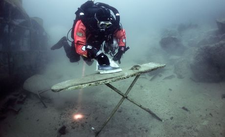 Divers Can Even Enjoy Spot Extreme Editorial Stock Photo - Stock Image ...