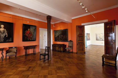 Interior Schloss Callenberg Palace Hunting Lodge Editorial Stock Photo ...
