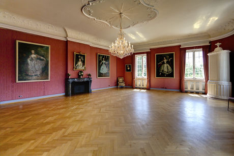 Interior Schloss Callenberg Palace Hunting Lodge Editorial Stock Photo ...