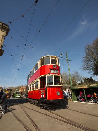 Vintage Tram National Tramway Museum Editorial Stock Photo - Stock ...