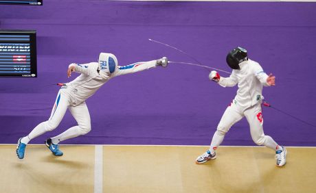 Challenge SNCF Reseau World Cup fencing, Paris, France - 02 May 2015 ...
