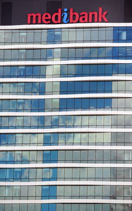 Medibank Logo Seen On Medibank Building Editorial Stock Photo - Stock ...