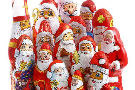 250 Chocolate santa clauses Stock Pictures, Editorial Images and Stock ...