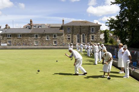 Helston Bowling Club Helston Cornwall England Editorial Stock Photo ...