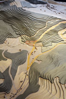 Model Terrain New Spafrancorchamps Race Track Editorial Stock Photo ...