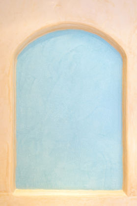 Interior Bathroom Traditional Moroccan Plaster Walls Editorial Stock ...