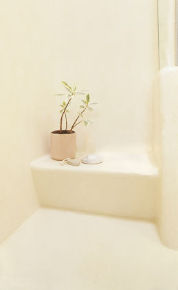 Interior Shower Traditional Moroccan Plaster Walls Editorial Stock ...