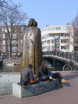 Statue Philosopher Baruch Spinoza Editorial Stock Photo - Stock Image ...