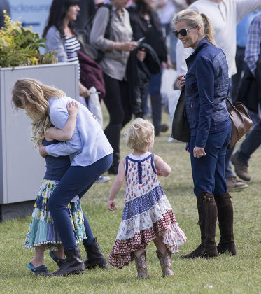 Lady Louise Windsor Isla Phillips Savannah Editorial Stock Photo ...