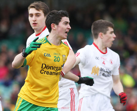 Donegals Conor Doherty Celebrates His Goal Editorial Stock Photo ...