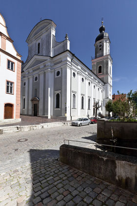 Church St Peter Neuburg Der Donau Editorial Stock Photo - Stock Image ...