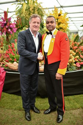 Piers Morgan Dr Johnson Beharry Vc Editorial Stock Photo - Stock Image ...