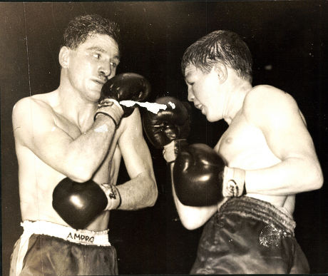 Featherweight Boxing Match Bobby Neill Left Editorial Stock Photo ...
