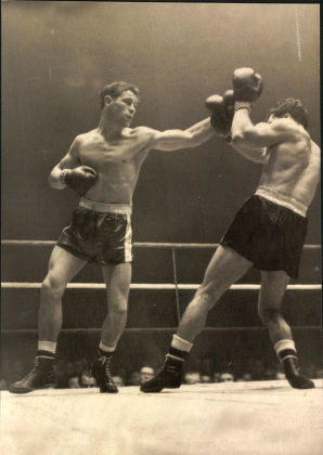 Middleweight Boxing Match Pat Mcateer Left Editorial Stock Photo ...
