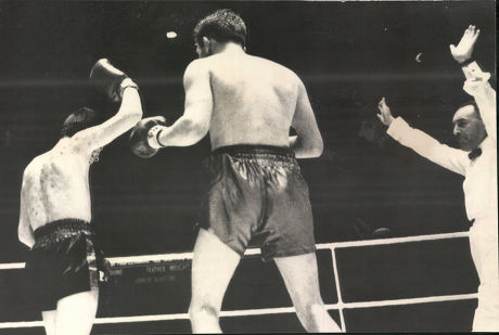 Featherweight Boxing Match Howard Winstone Right Editorial Stock Photo ...