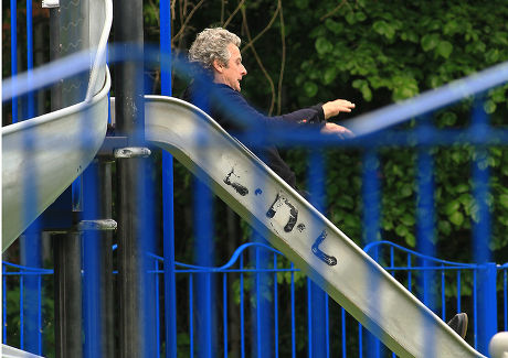 Peter Capaldi Childrens Playground Cardiff Bay Editorial Stock Photo ...