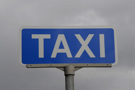 Taxi Sign Taxi Stand Editorial Stock Photo - Stock Image | Shutterstock
