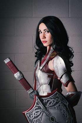 Stephanie Dressed Her Cosplay Charectar Hildrhien Editorial Stock Photo ...