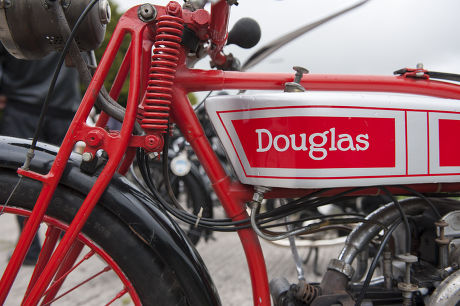 Annual Rally Vintage Douglas Motorcycles Kingswood Editorial Stock ...