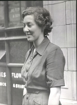 Miss Diana Deterding Whose Engagement Announced Editorial Stock Photo ...