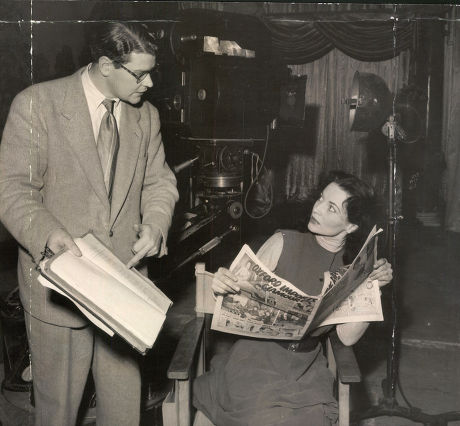 Film Director Charles Deane Telling Actress Editorial Stock Photo ...