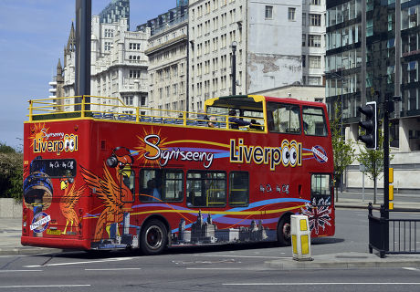 Tourist Sightseeing Bus Editorial Stock Photo - Stock Image | Shutterstock