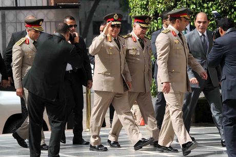 Arab Army Chiefs Arrive Arab Leagues Editorial Stock Photo - Stock ...