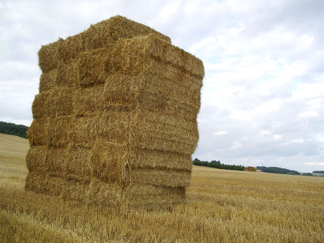 Hay Stack Editorial Stock Photo - Stock Image | Shutterstock